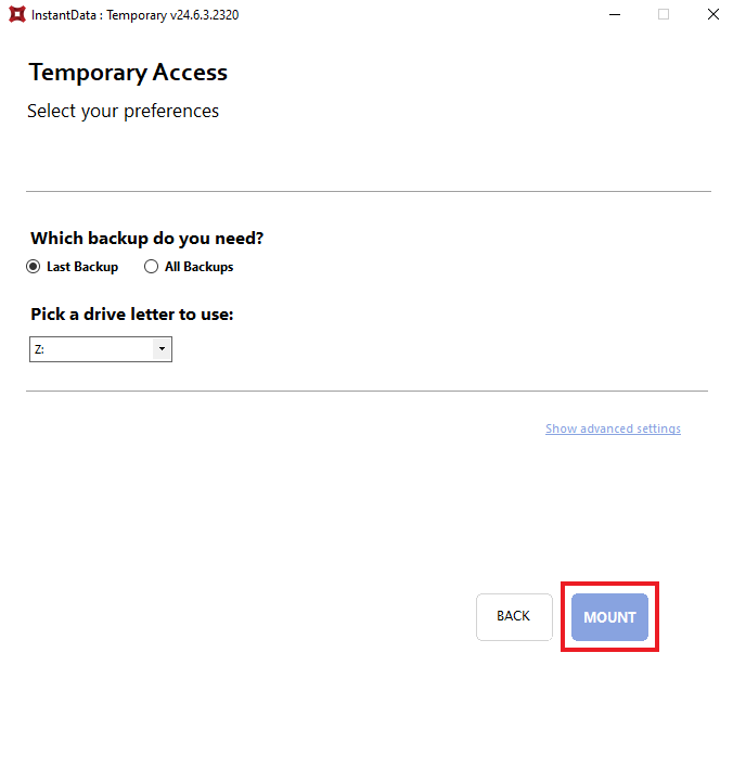 923 - How to use InstantData to gain temporary access to files